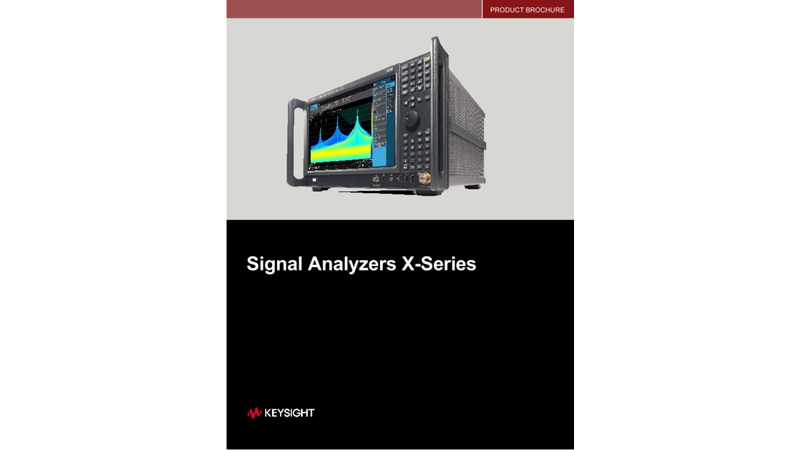 X-Series Signal Analyzers | Keysight